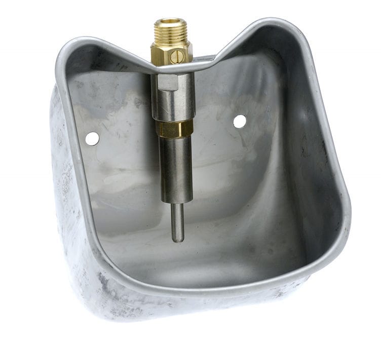 Swine waterer - 139 - ferrzootecnia - bowl / stainless steel / wall-mounted