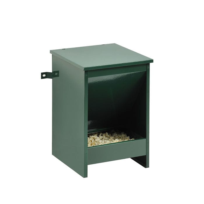 Pet hopper feeder - 336 - ferrzootecnia - for poultry / galvanized steel
