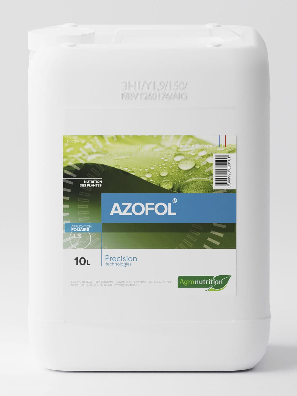 Mineral fertilizer - AZOFOL - agronutrition - nitrogen / rich in ...