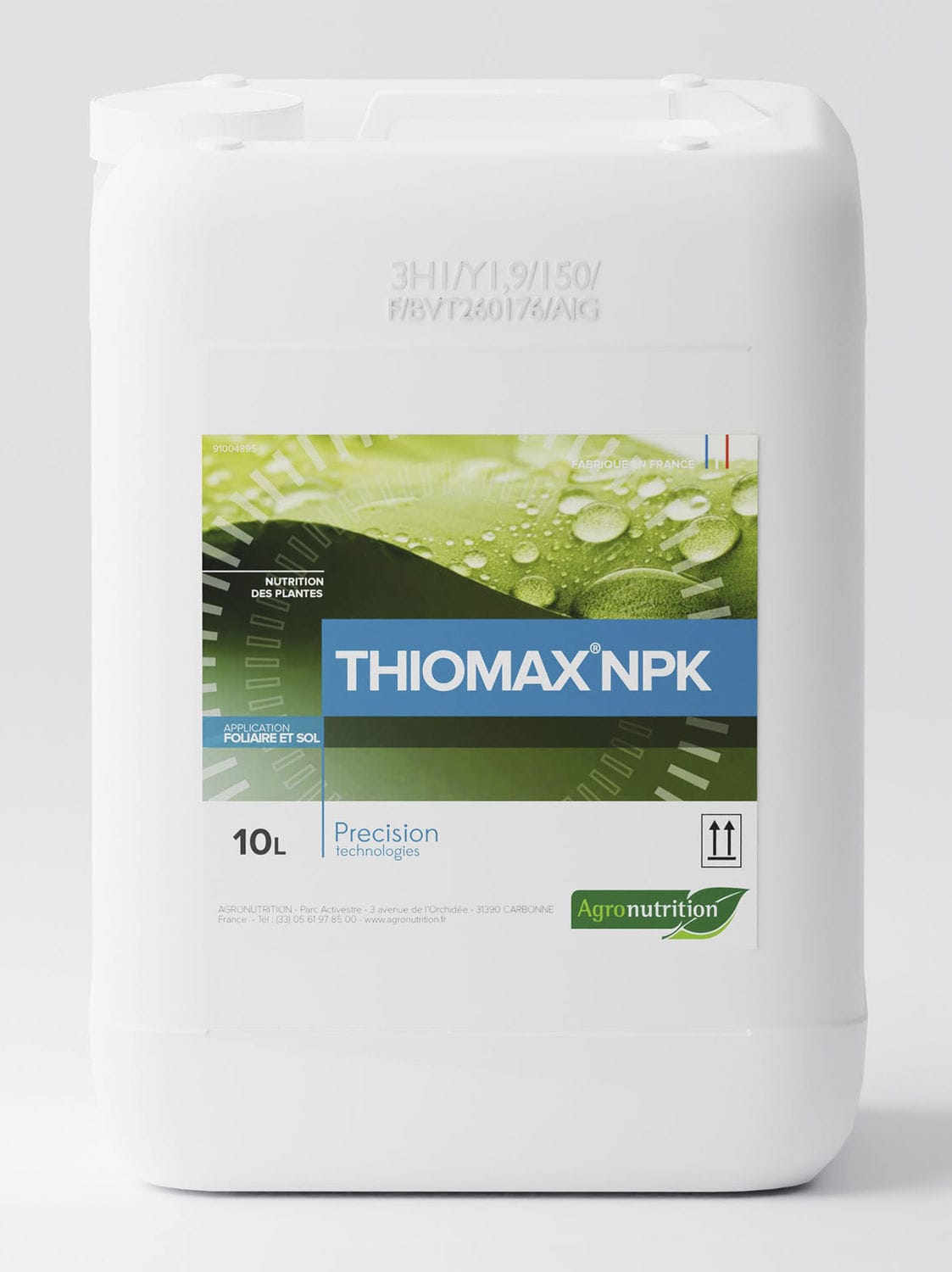 Mineral fertilizer - THIOMAX - agronutrition - NPK / rich in sulfur ...