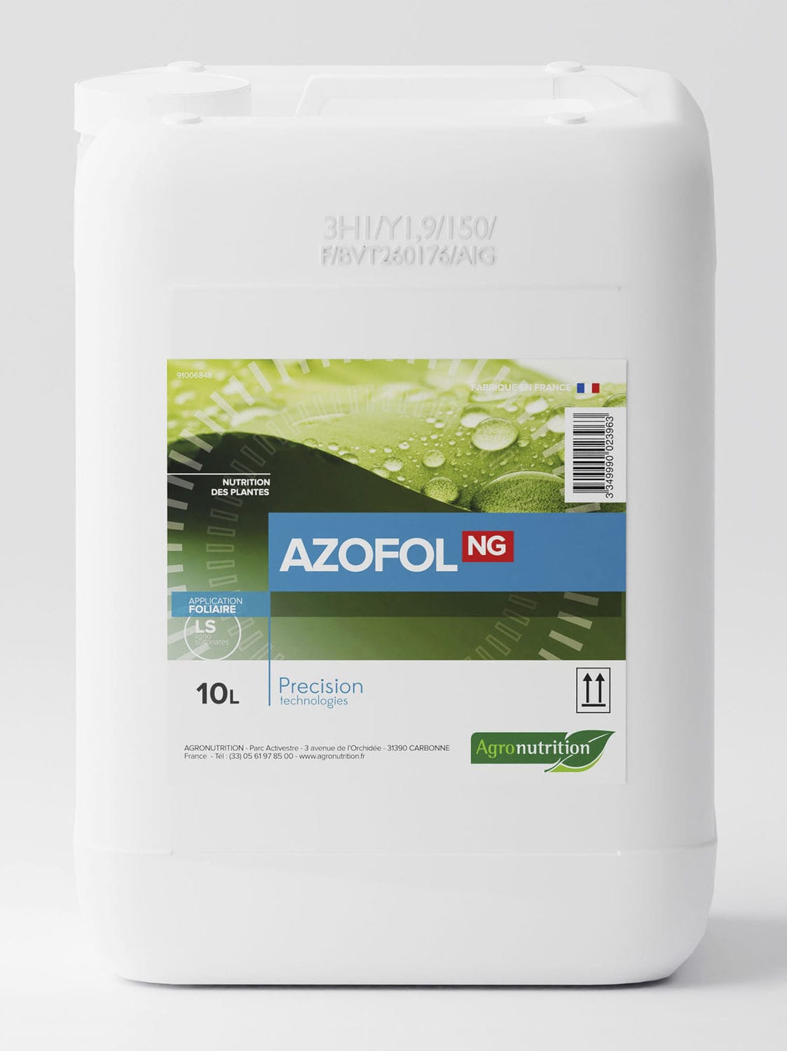 Mineral fertilizer - AZOFOL NG - agronutrition - nitrogen / rich in ...