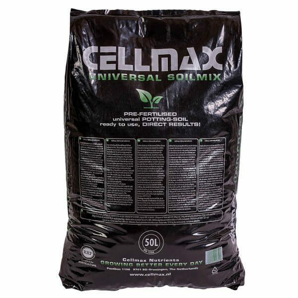 Potting soil growing medium - Universal Soil - cellmax - bagged / fibrous / for organic farming