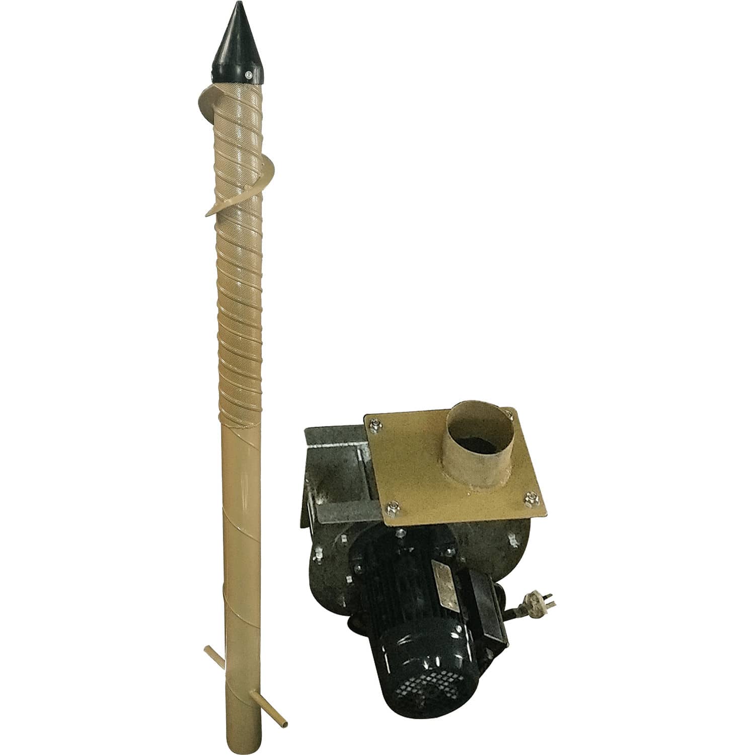 Blowing ventilation rocket - Grain Spears - Agridry Dryers Pty Ltd