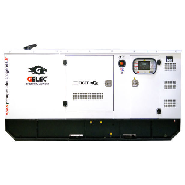Diesel generator set - TIGER-360YC - Gelec - three-phase / stationary ...