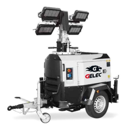 Lighting generator set - G-MAX 320 - Gelec - diesel / single-phase / mobile