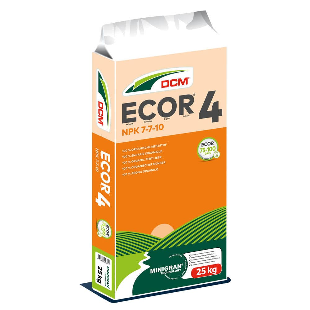 Organic fertilizer - ECOR® 4 - Dcm - NPK / granular / for fruit