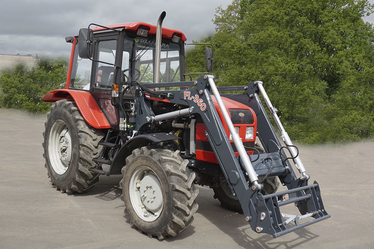 Compact tractor front loader - FL-360 - PADAGAS