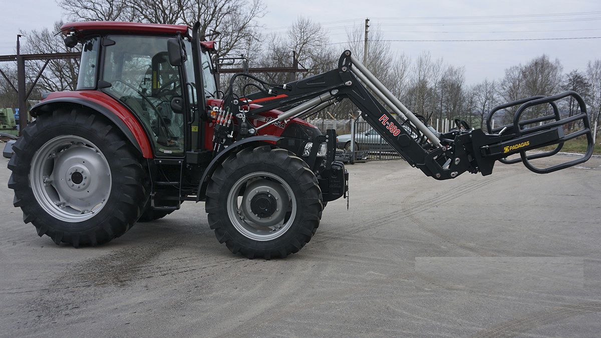 Compact tractor front loader - FL-380 - PADAGAS