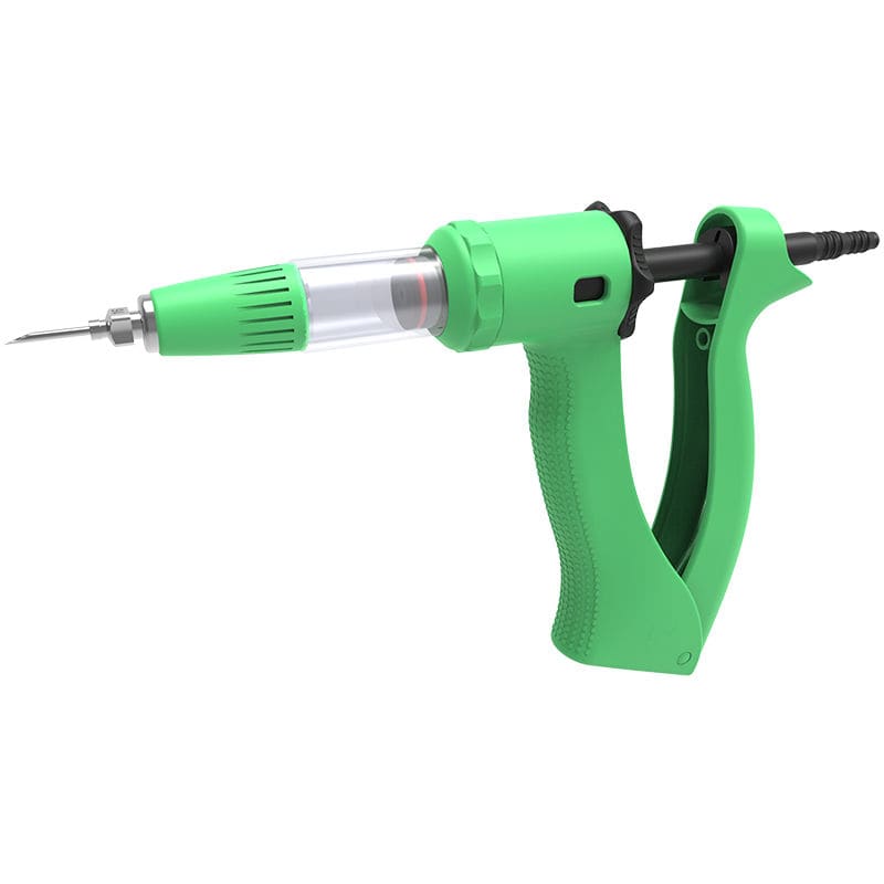 Pour-on veterinary syringe - Ultimate V-Vaximate™ - simcro - metal / cattle