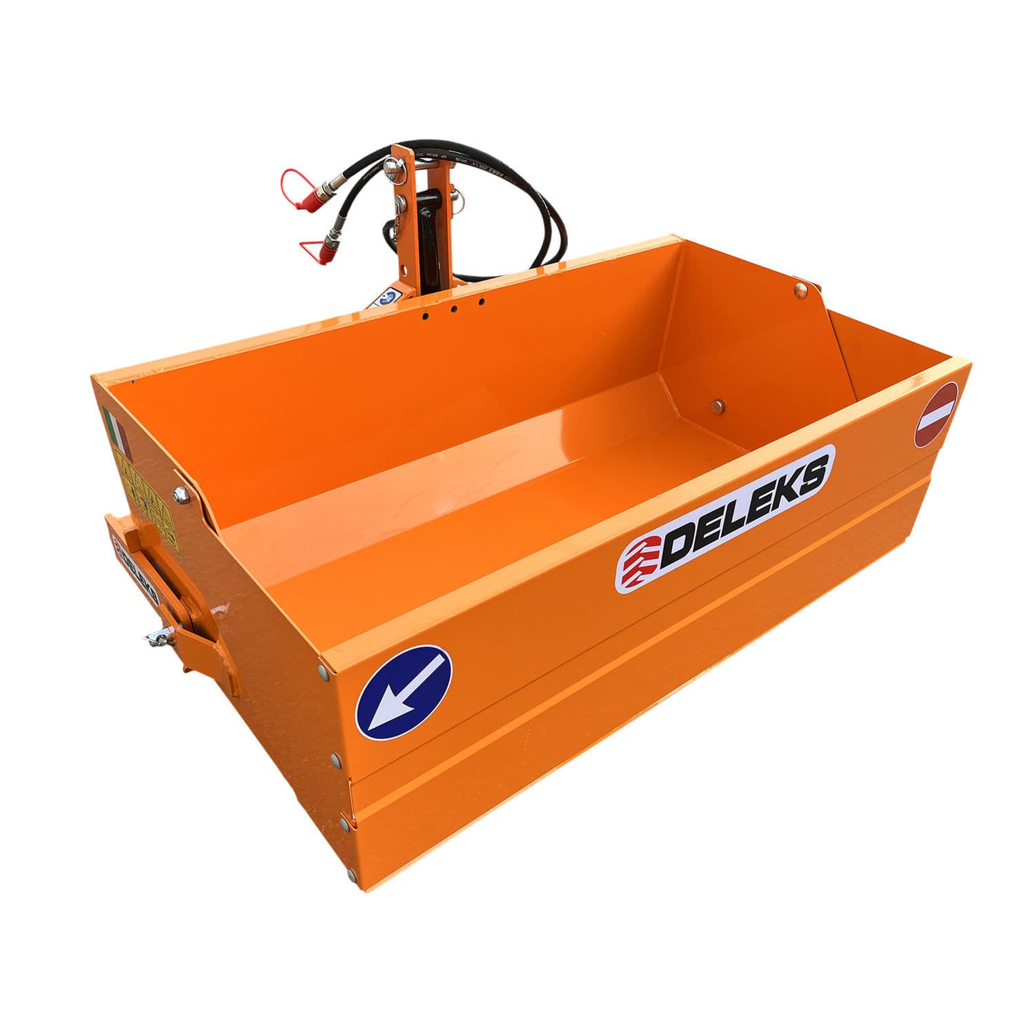 Tipping mounted transport box - BUCKET-120-H - DELEKS SRL