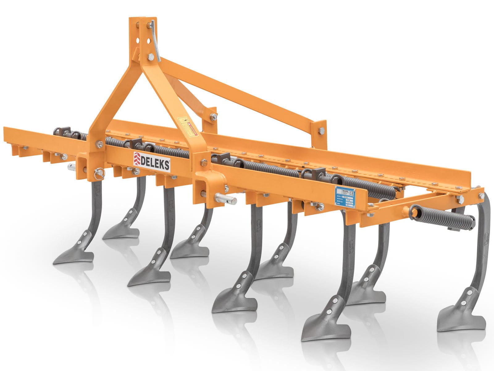 Mounted field cultivator - DE-215/9-V - DELEKS SRL - 3-point hitch ...