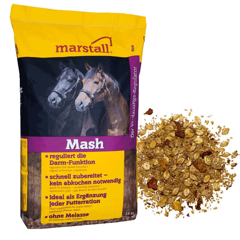 Animal feed supplement - Mash - Marstall - for horses / mineral / protein