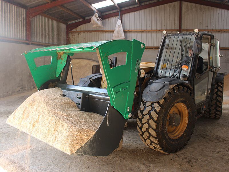 Silage unloading shovel bucket - GS Series - Prodig Attachments