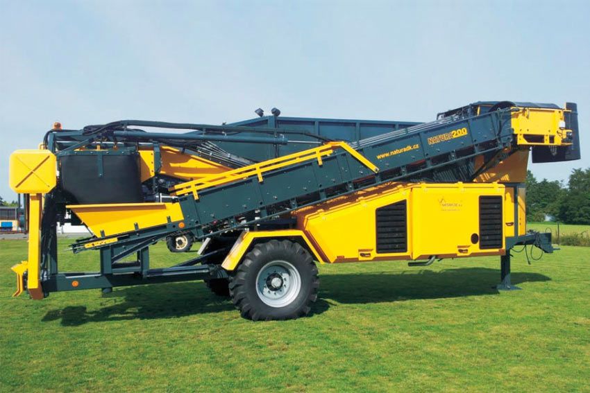 Beet cleaner-loader - NATURA200 - NATURA DK - towed