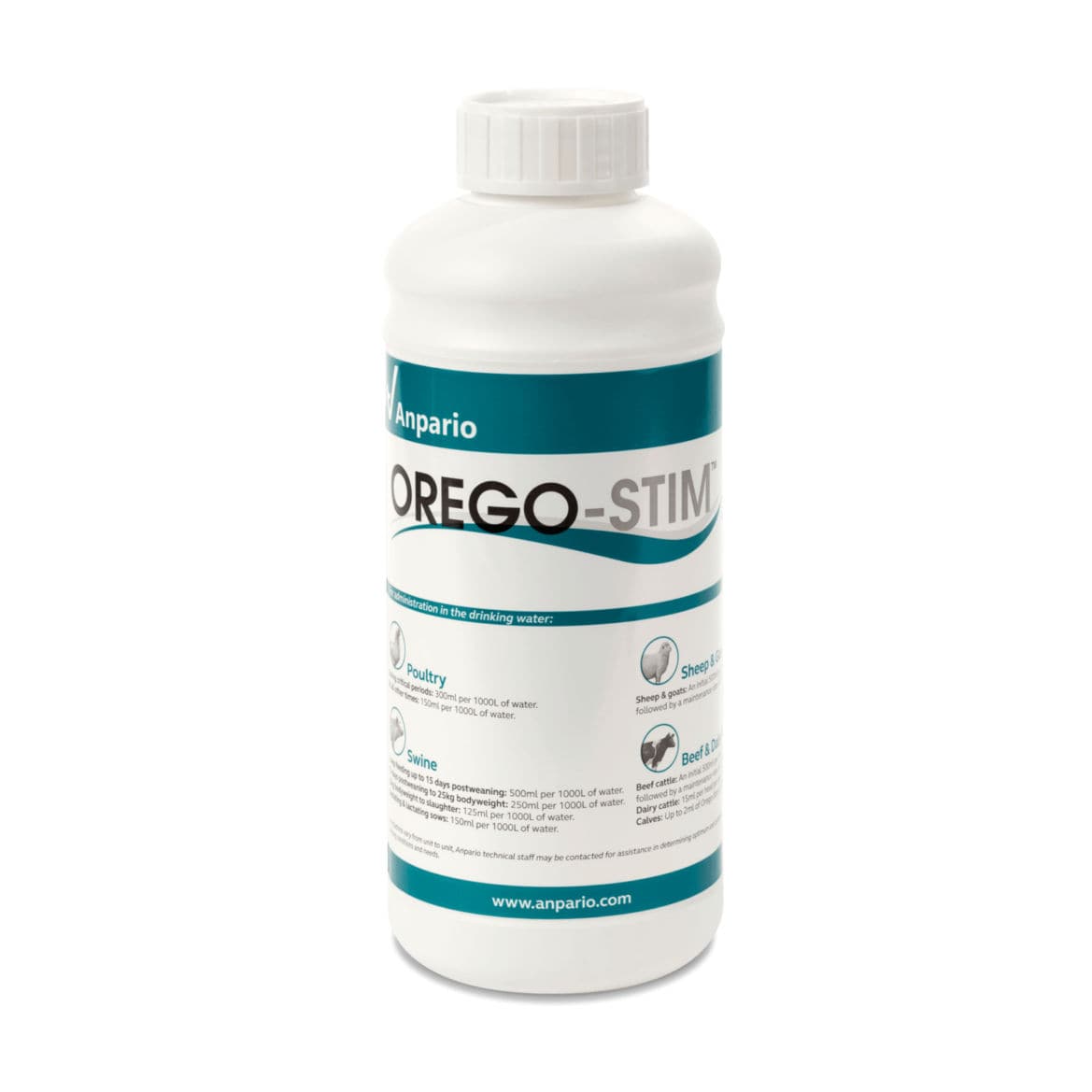 Liquid feed additive - Orego-Stim - Anpario - antioxidant / growth ...