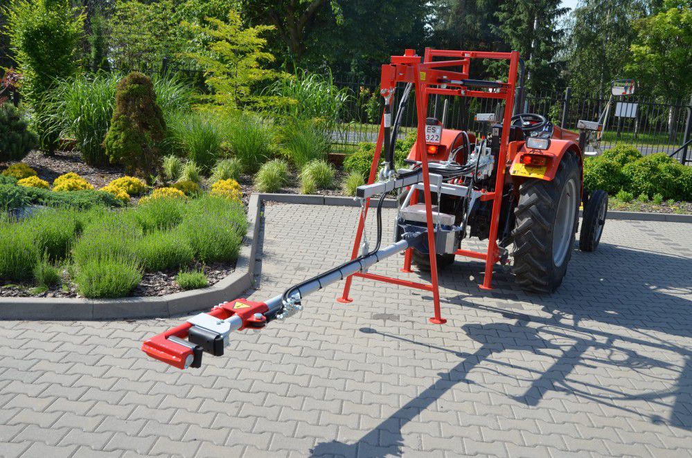 Fruit trunk shaker - PESTKA - JAGODA JPS Agromachines - nuts / mounted ...