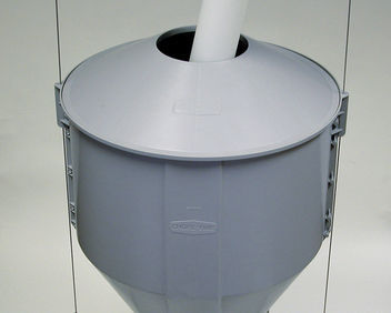 Poultry hopper feeder - choretime - plastic / multi-access