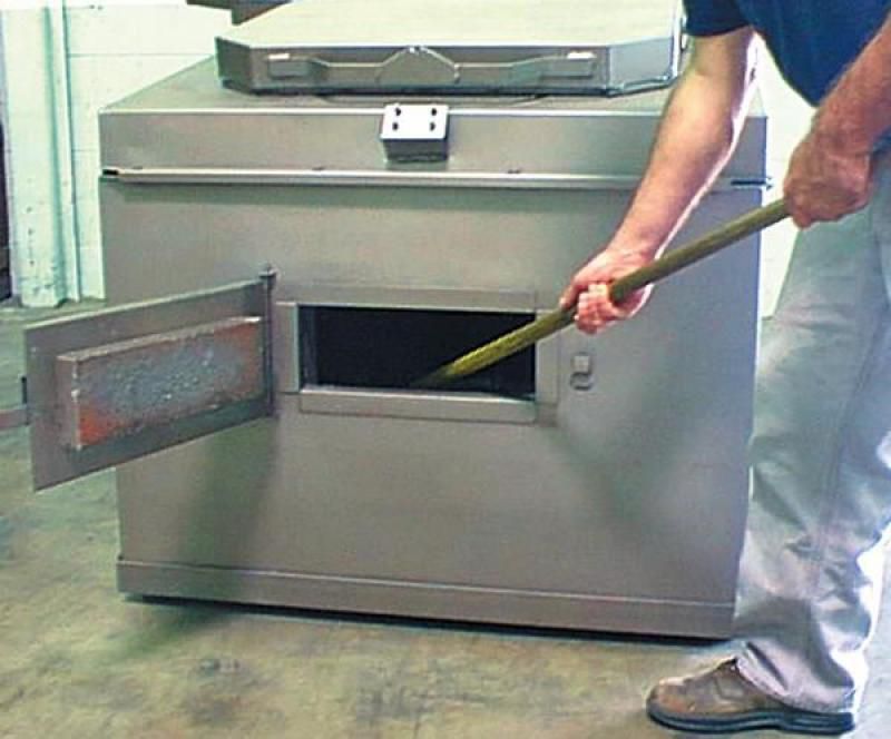 Stainless steel waste incinerator - choretime