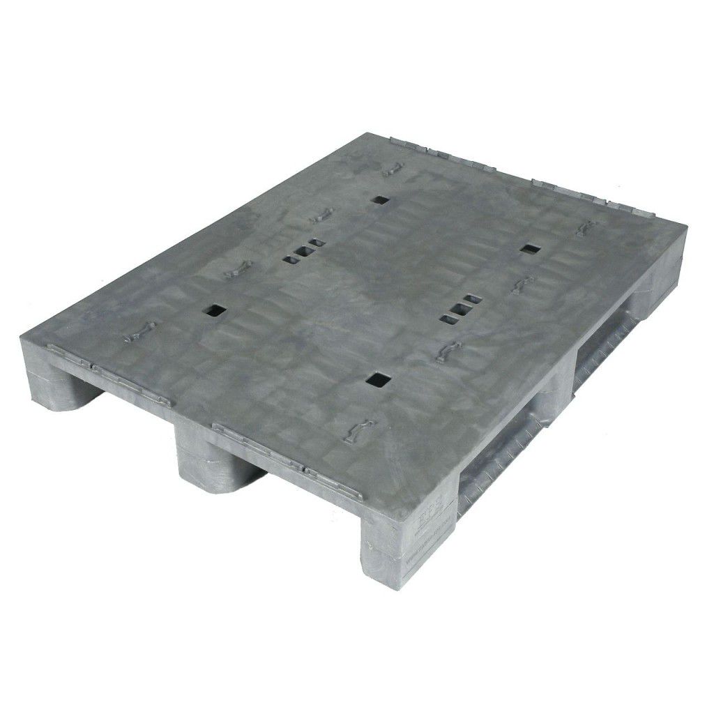 Plastic pallet - ecoplasticsystem - transport / recyclable / with RFID tag