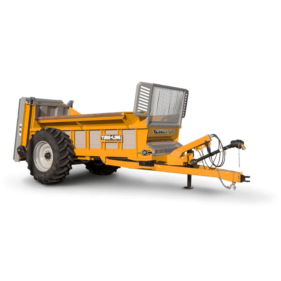 Towed manure spreader - NITRO 450 - tubeline - verticals beaters ...