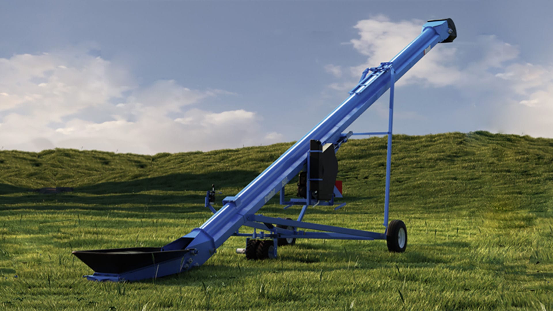 Grain conveyor - ahrensagri - belt / screw / mobile