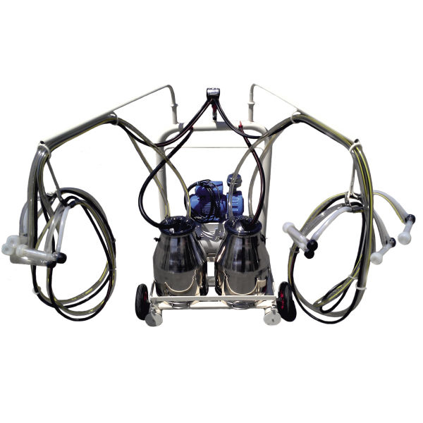 Goat milking machine - SG 156 - agromaster - electric / mobile
