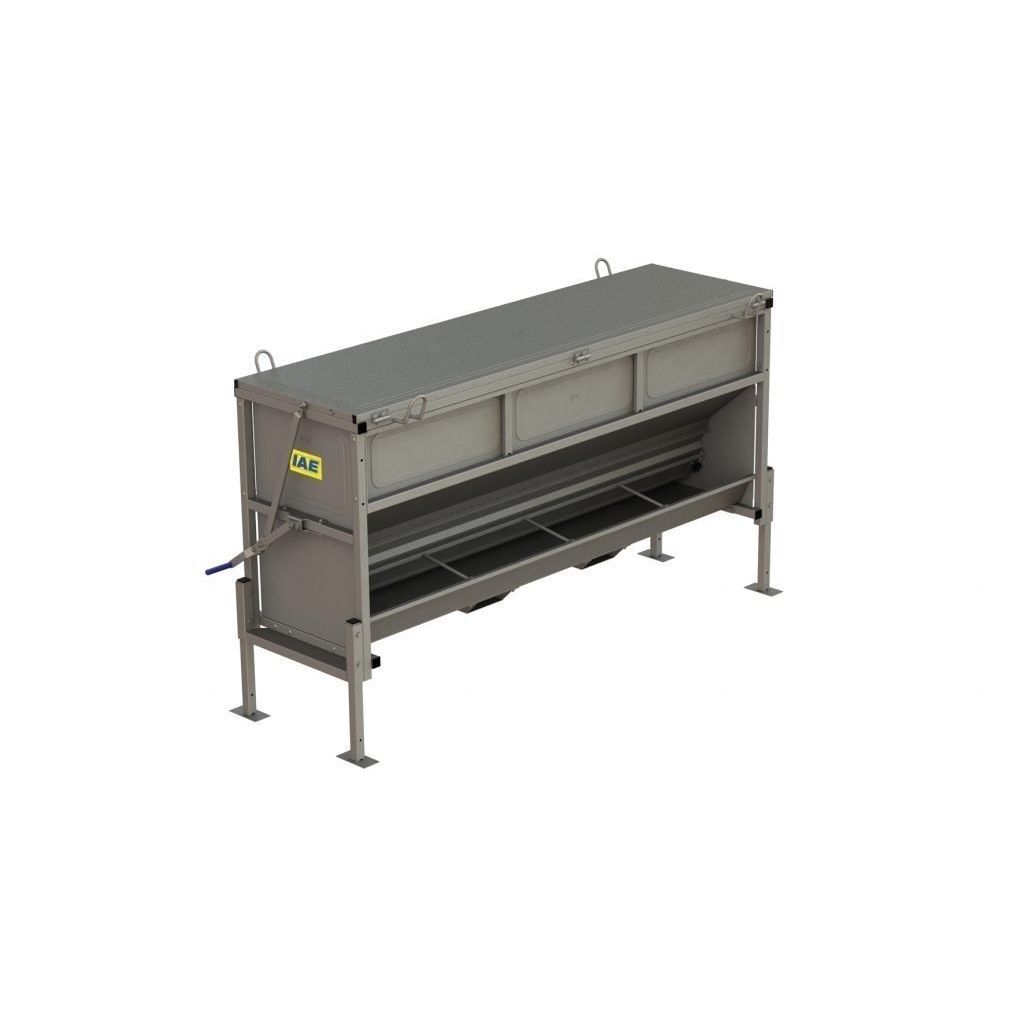 Cattle hopper feeder - F030 2030 05 - iae - metal / multi-access