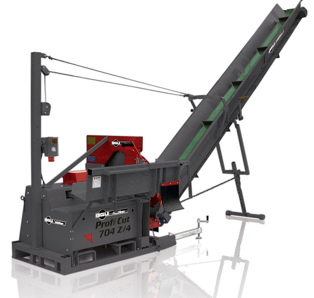 Circular saw firewood processor - PC 704 Z/4 - suema - with belt ...