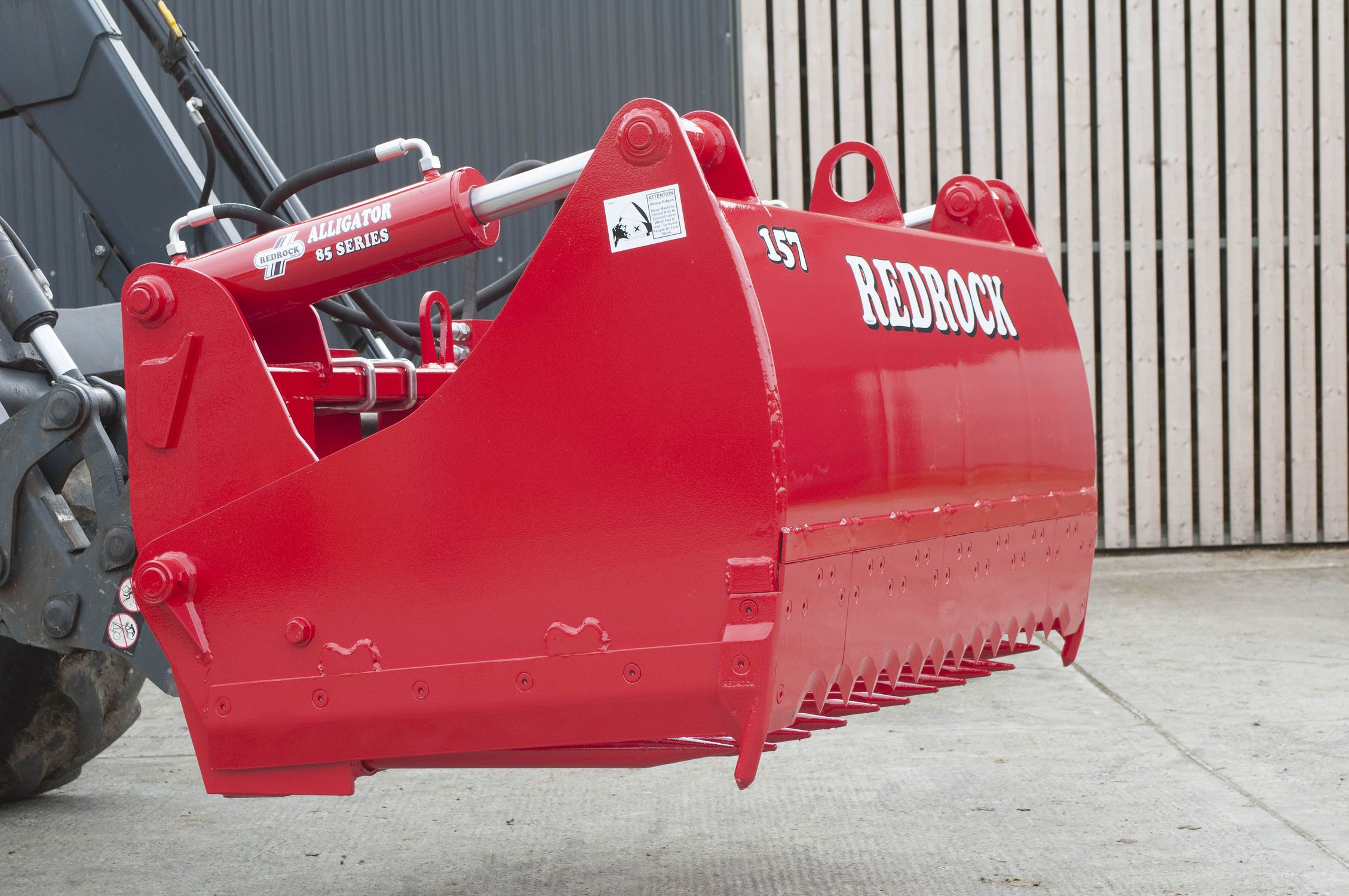 Feeding silage cutter - 85 - redrockmachinery - mounted