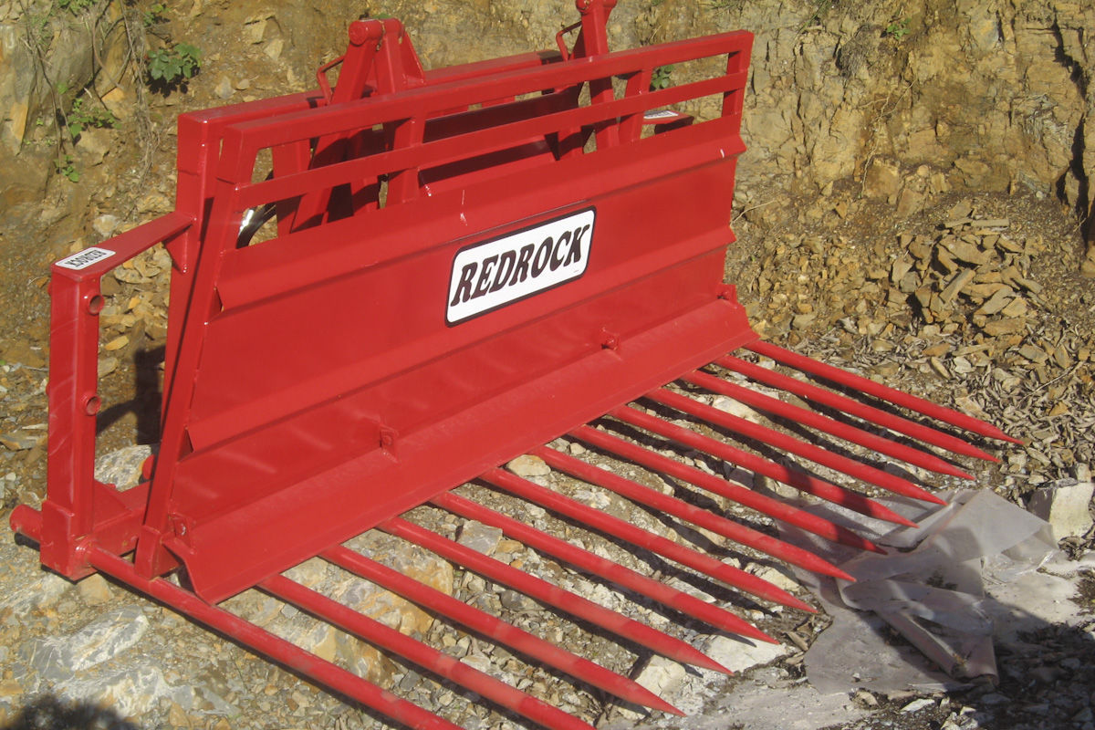 Silage rake - 7'8" x 12 - redrockmachinery