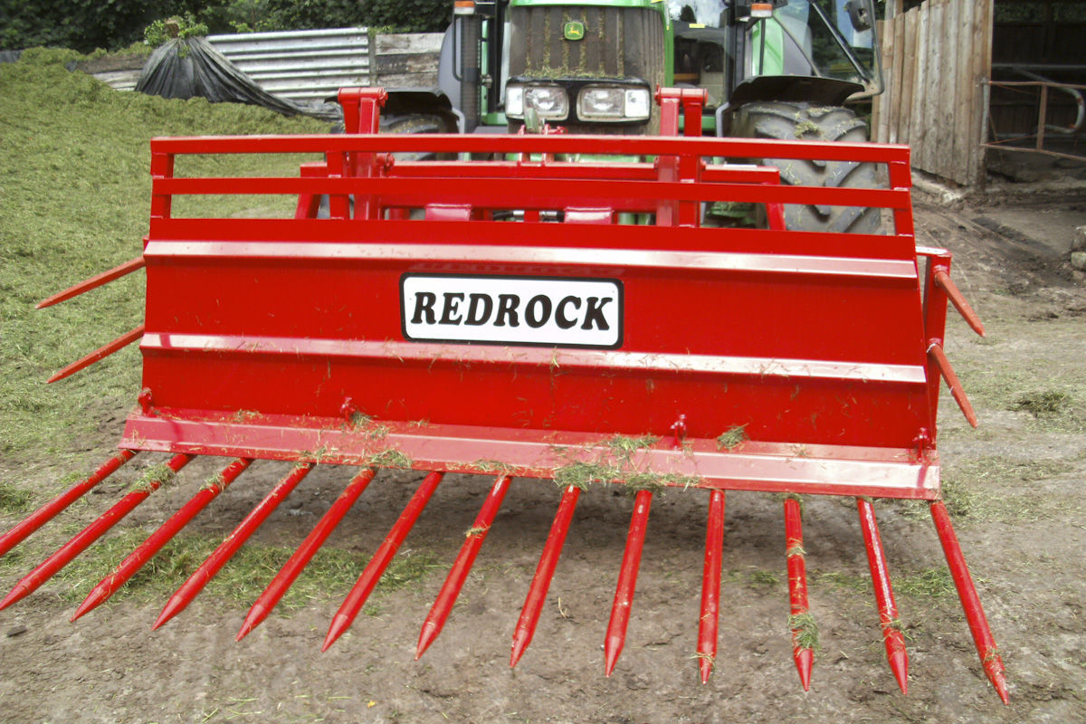 Silage rake - BUCK - redrockmachinery