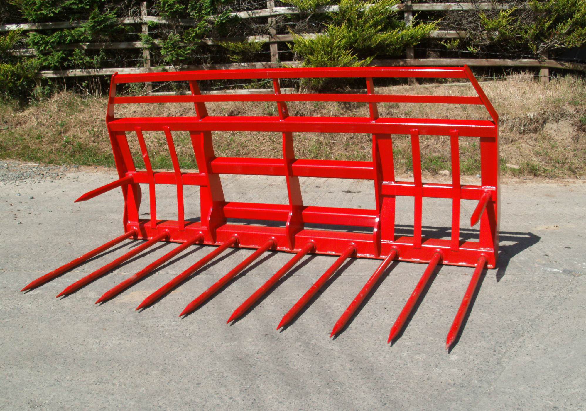 Silage rake - GRASS FORK - redrockmachinery