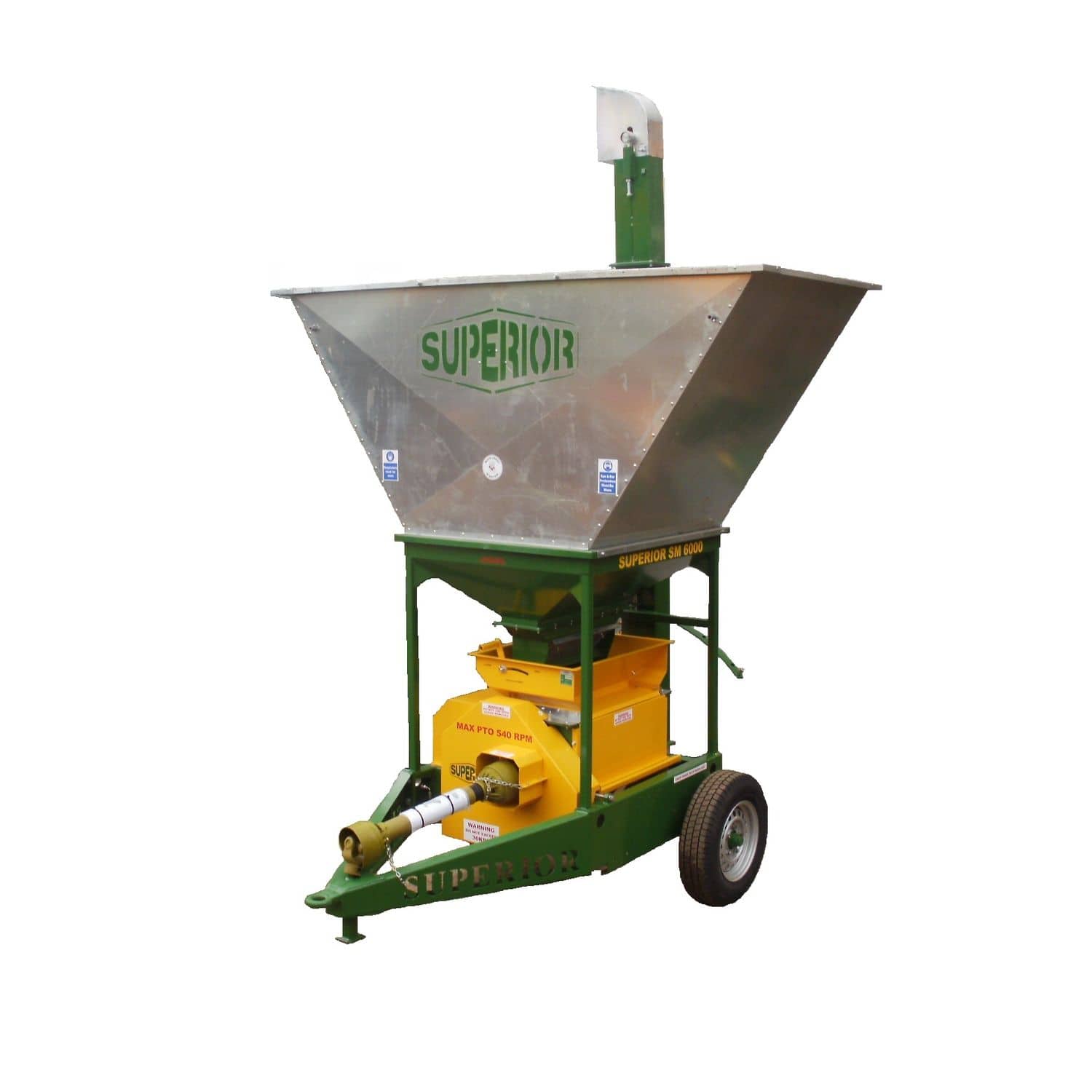 Barley mill - SM6000 - superiormachines - bean / pea / roller