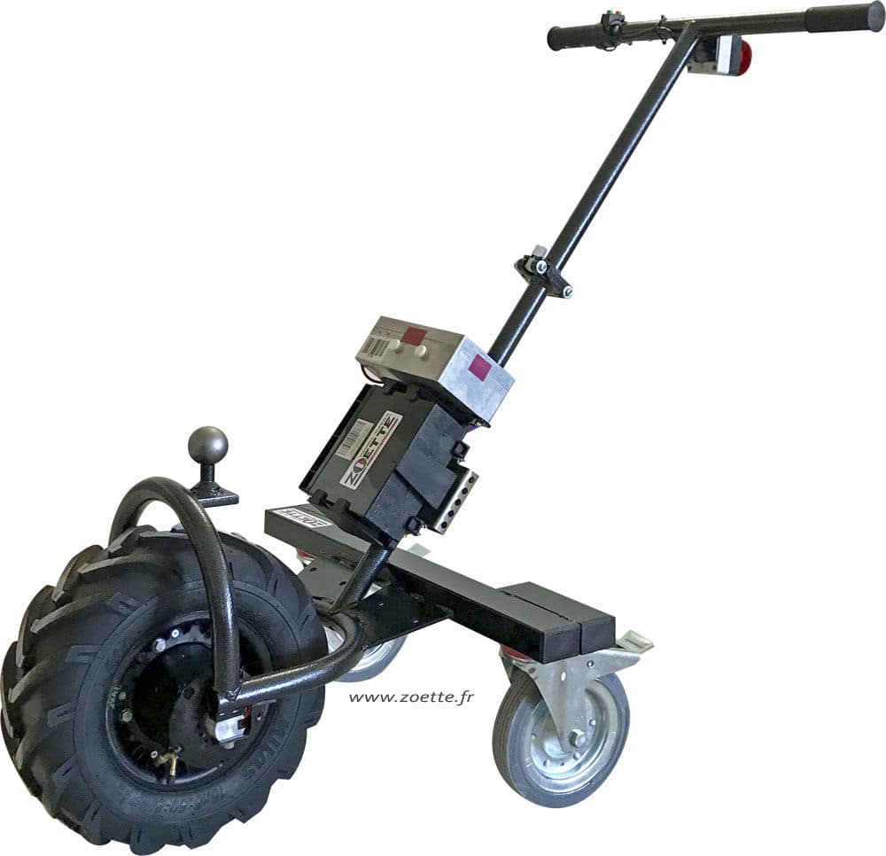 Electric transport cart - TRACTOUT - zoette - chassis-mounted