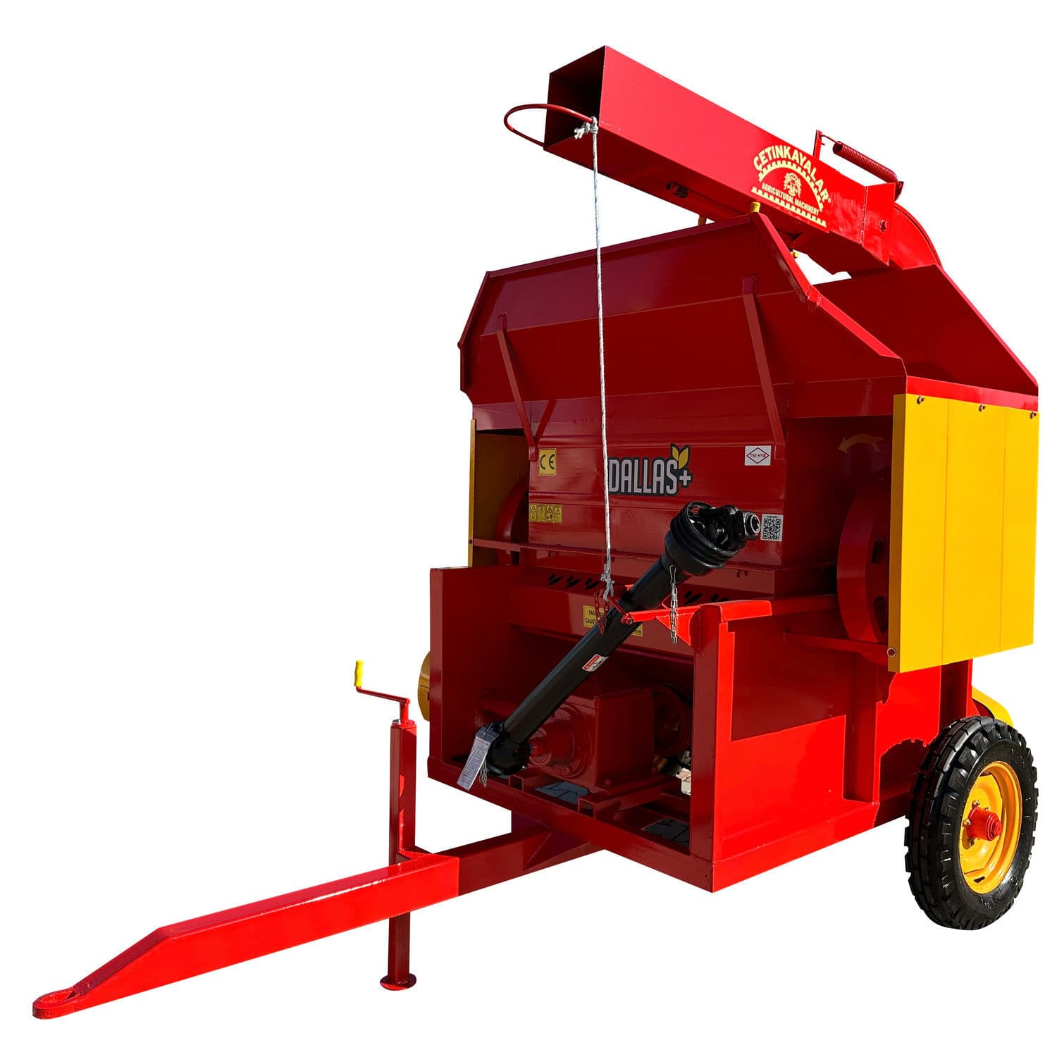 Towed straw blower - NCK-06 OM - cetinkayalartarim - feeding