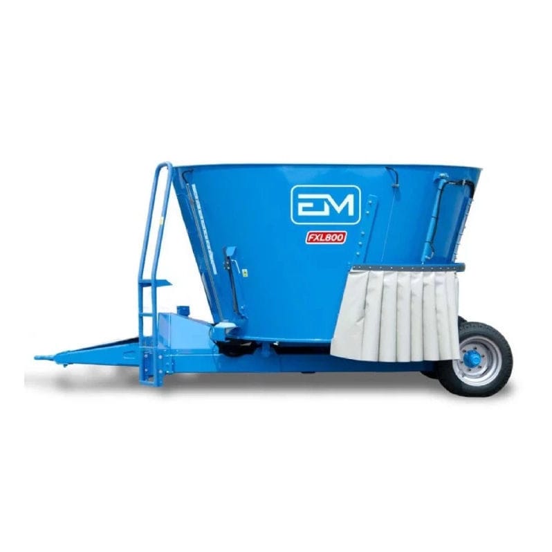 Vertical mixing wagon - RINO FXL - Euromilk - towed / rear discharge ...
