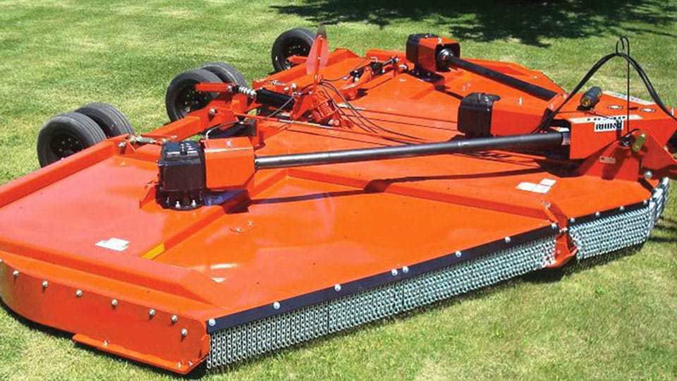 Agricultural rotary cutter - 6000 SERIES - rhinoag - rear-mount / PTO ...