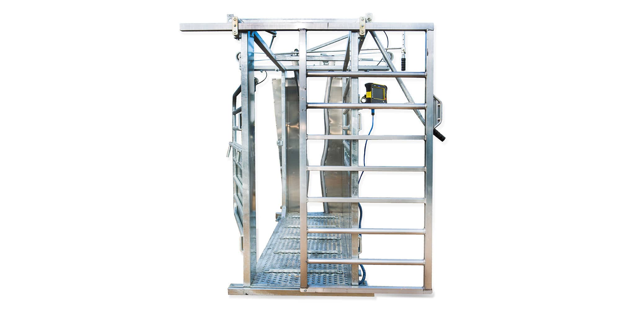 Cattle squeeze chute - prattley - with weighing system