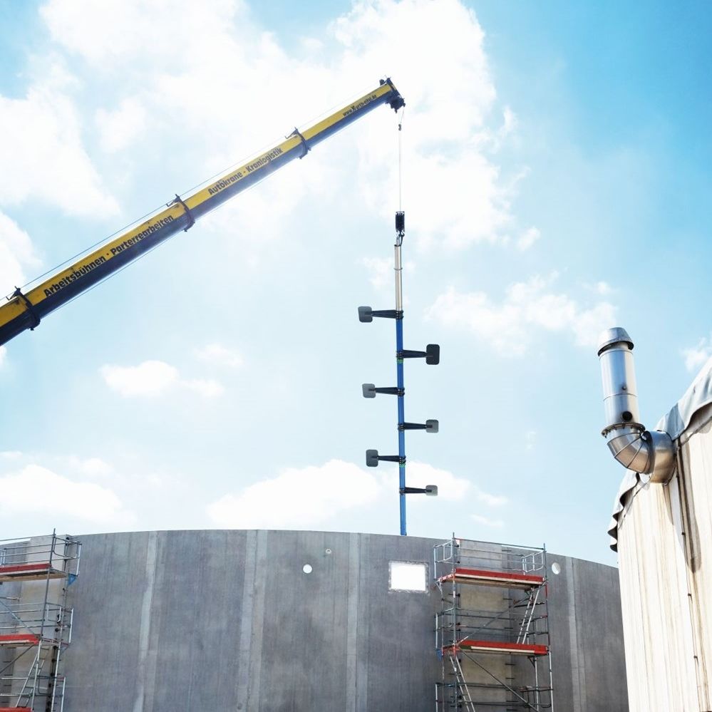 Vertical agitator - EXCENTRO V - peters-mixer - inclined / electrically ...