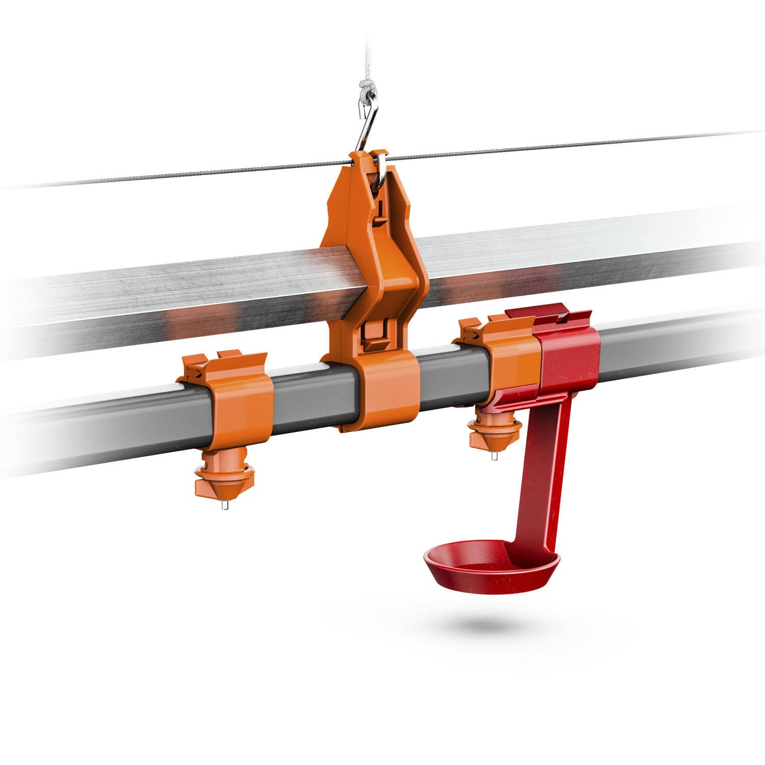 Chick drinker - Super drop - Giordano Global - trough / plastic