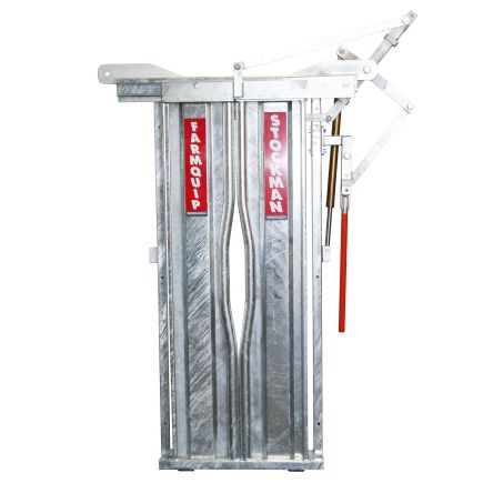 Cattle head gate - Stockman Vetless Cattle Crush - farmquip