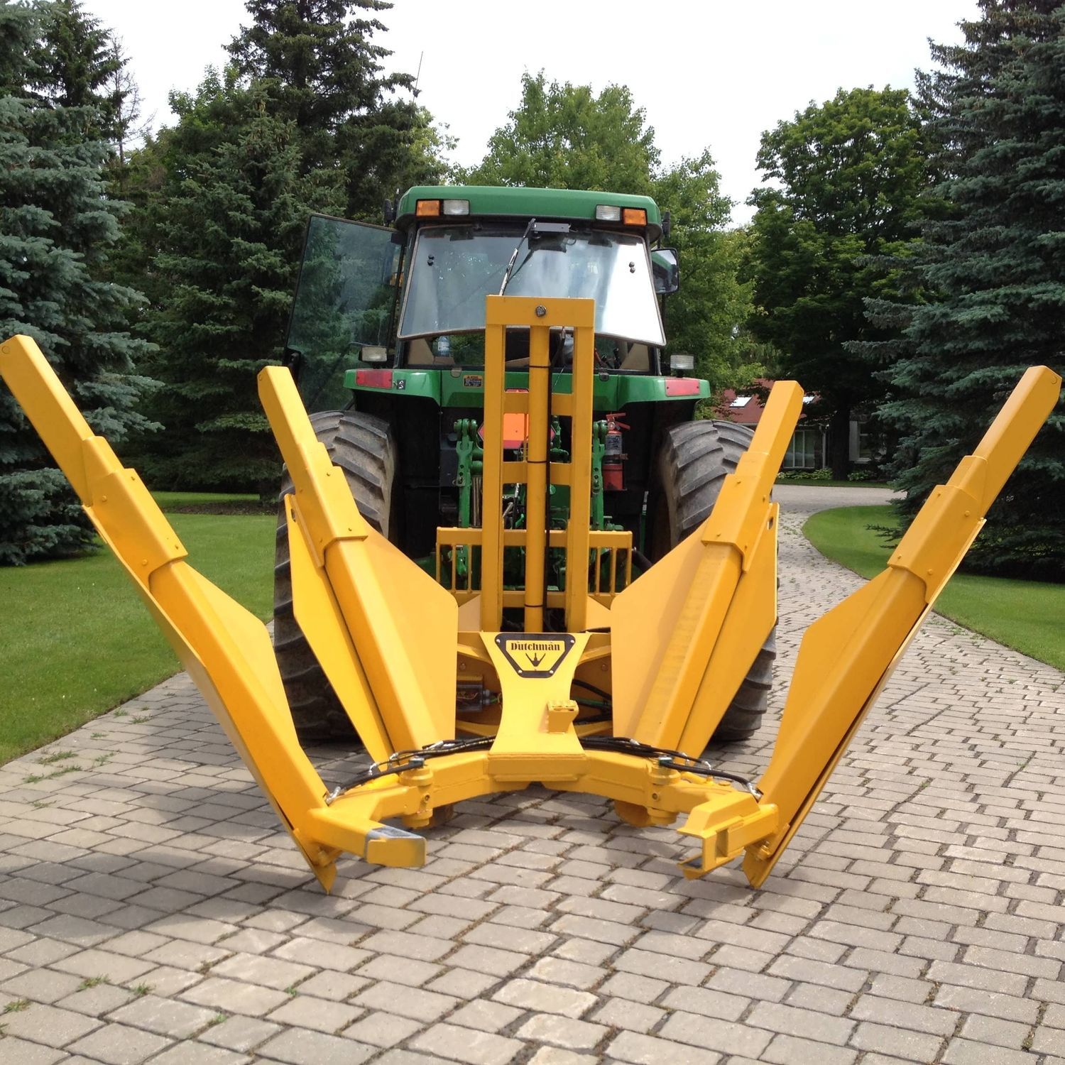 Tractor mounted tree spade - 280i - Dutchman Industries - for skid ...