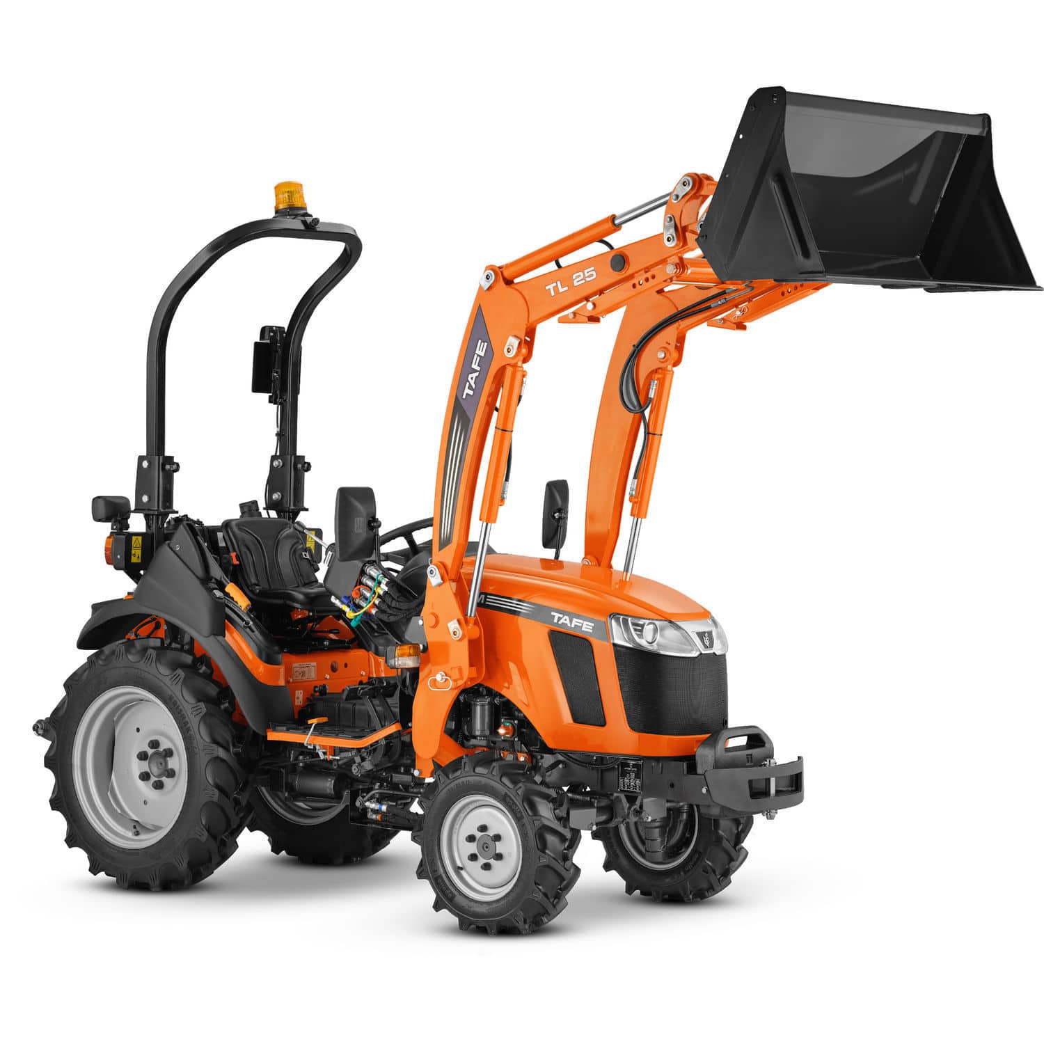 Compact tractor - 6028 M - TAFE - mechanical transmission ...