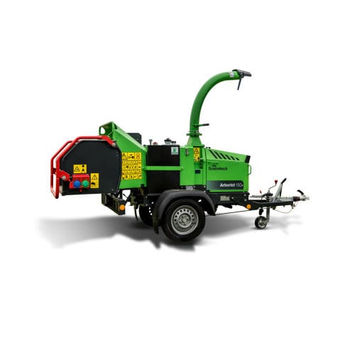 Diesel bio shredder - Arborist 150p - greenmech