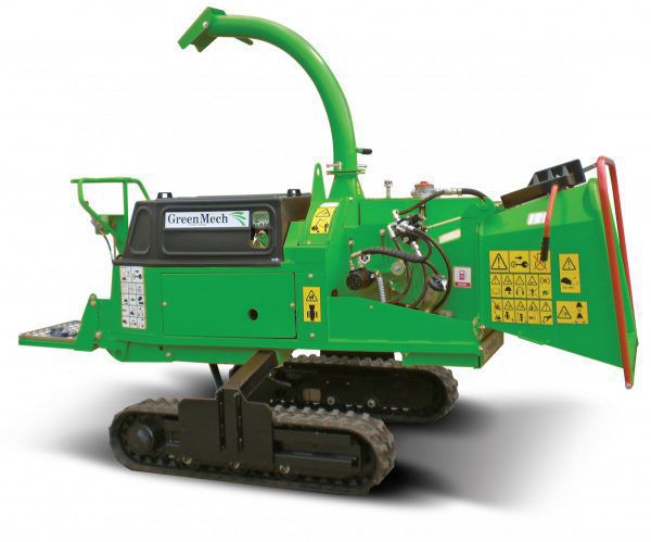 Self-propelled bio shredder - SAFE-Trak 16-23 - greenmech - tracked