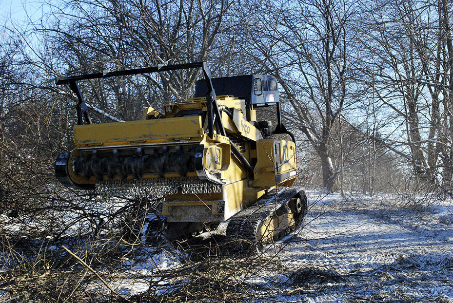 Mounted mulcher - C100R - Rayco - self-propelled / forestry / for tractors