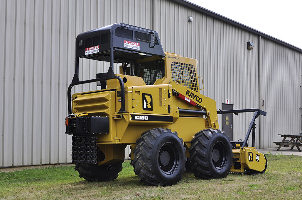 Self-propelled mulcher - C100T - Rayco - disc / forestry / for tractors