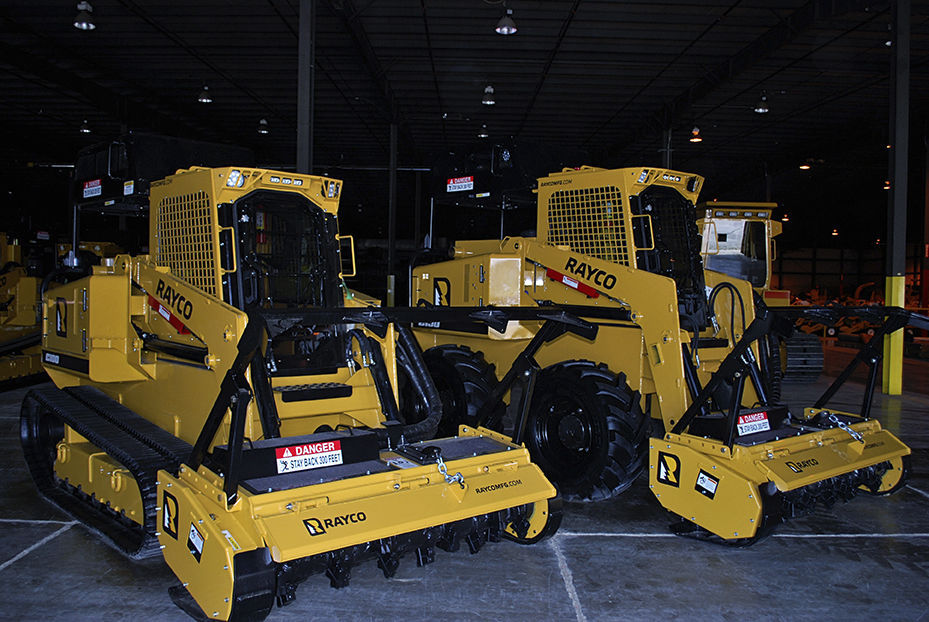 Self-propelled mulcher - C100T - Rayco - disc / forestry / for tractors