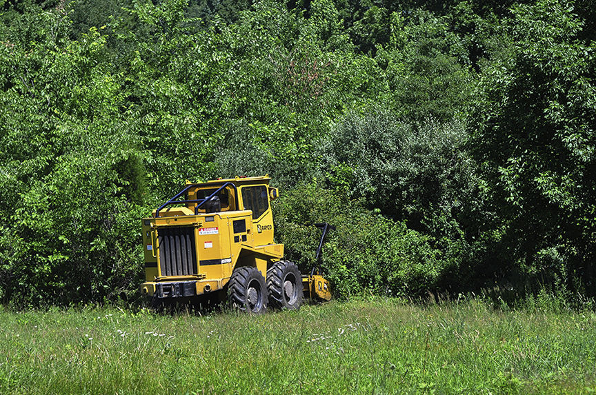 Self-propelled mulcher - C200T - Rayco - disc / forestry / for tractors