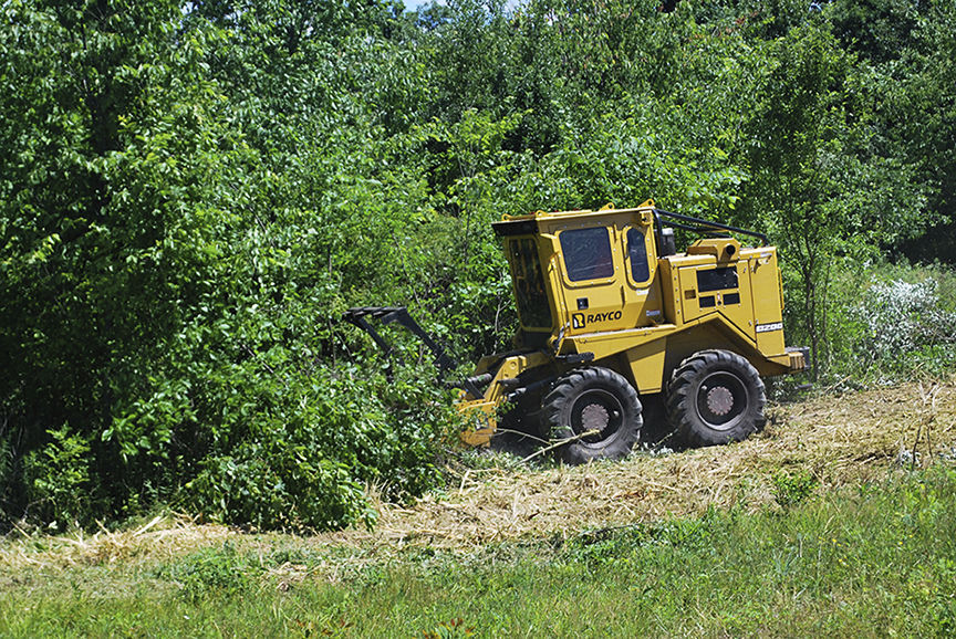 Self-propelled mulcher - C200T - Rayco - disc / forestry / for tractors